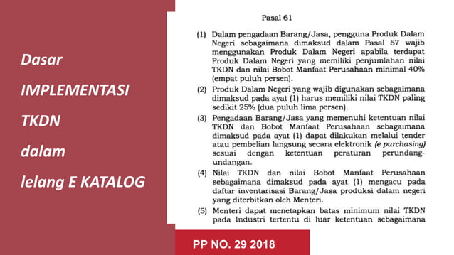 Tkdn farmasi 2020n | PPTX