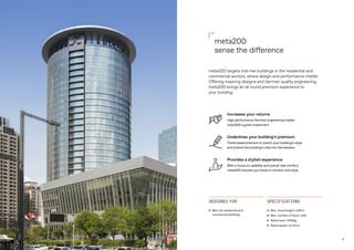 Catalog thang máy ThyssenKrupp model Meta200 | PDF