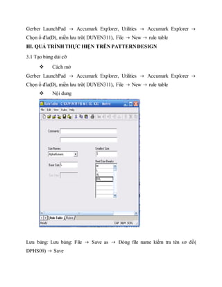 THIẾT KẾ RẬP ÁO NỮ BIẾN KIỂU TRÊN GERBER (chi tiết từng bước) | DOC