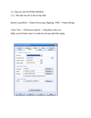 THIẾT KẾ RẬP ÁO NỮ BIẾN KIỂU TRÊN GERBER (chi tiết từng bước) | DOC