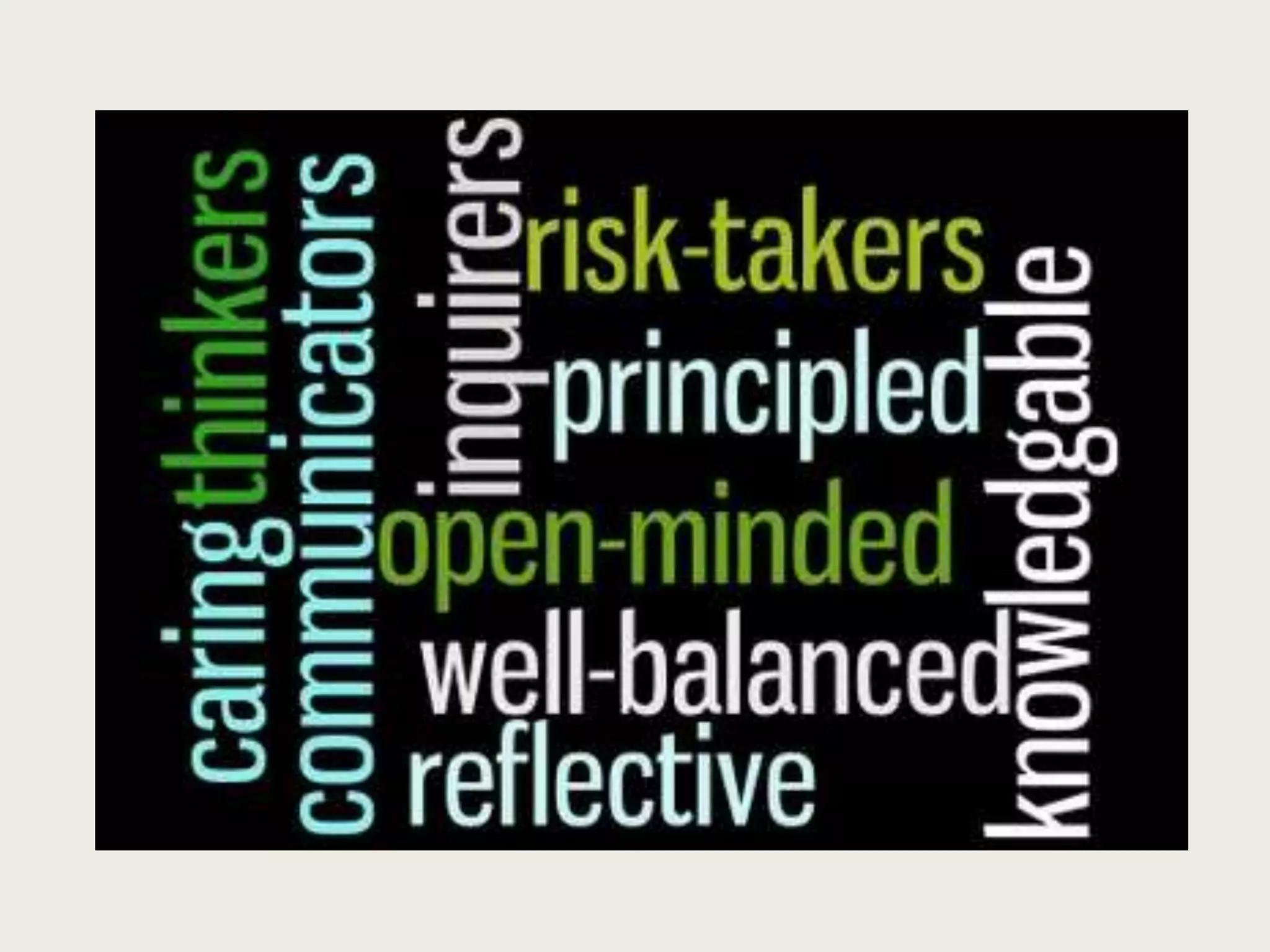 Tk ib principled | PPTX