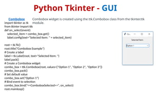 tkinterpptxguipythonImport it is named ‘tkinter | PPTX
