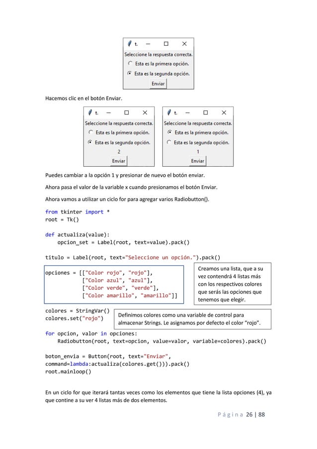 Tkinter Para Python Curso De Interfaces Gráficas Pdf 