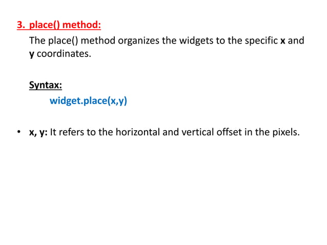 Tkinterguiprogrammingin Pythonpdf