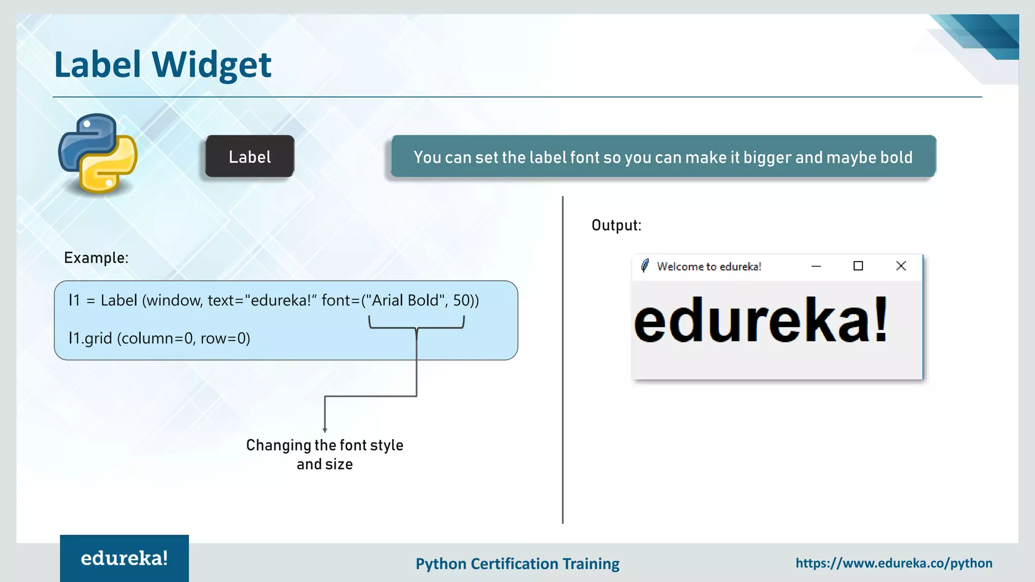 Tkinter Python Tutorial Python Gui Programming Using Tkinter Tutorial Python Training