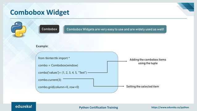 Tkinter Python Tutorial Python Gui Programming Using Tkinter Tutorial Python Training
