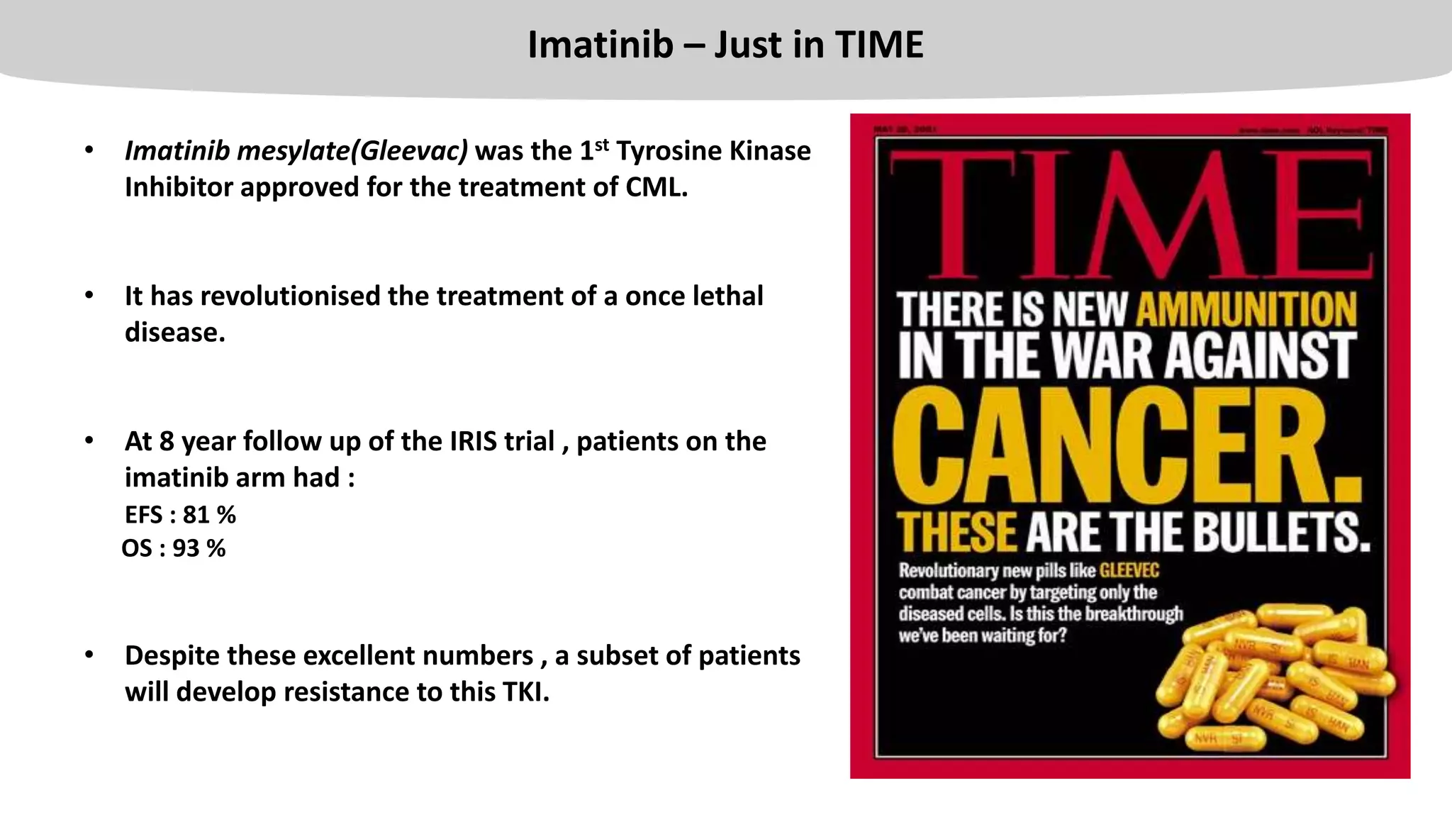 TKI Resistance Mechanisms in Chronic Myeloid Leukemia(CML) | PPTX