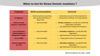 TKI Resistance Mechanisms in Chronic Myeloid Leukemia(CML) | PPTX