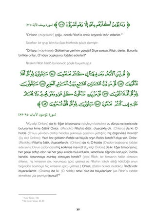 Believing in Allah - Turkish | PDF
