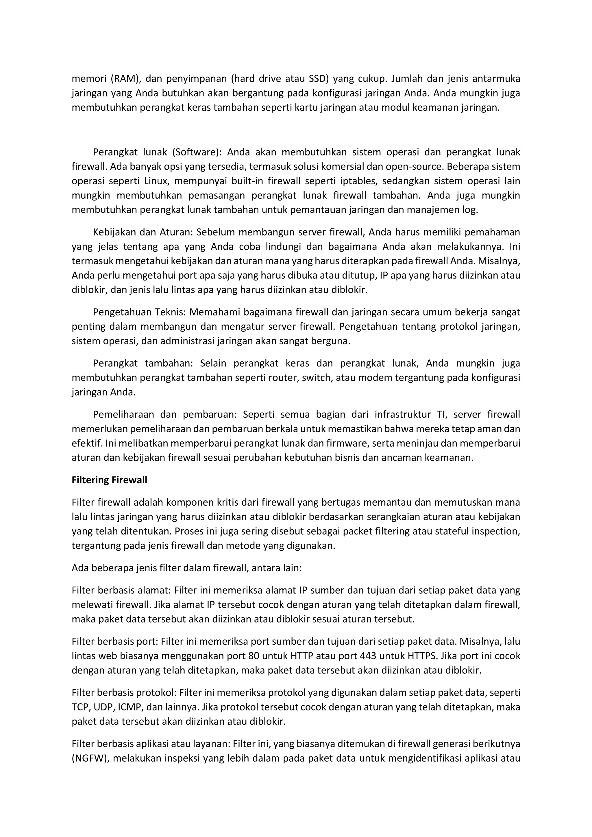 TKJ F.3.5 Mengidentifikasi Kebutuhan persyaratan alat-alat untuk ...