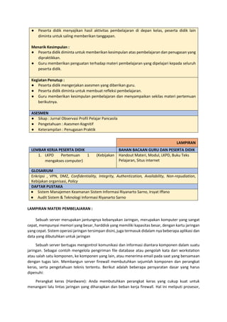 TKJ F.3.5 Mengidentifikasi Kebutuhan persyaratan alat-alat untuk ...