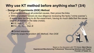 Kepner-Tregoe Problem-Solving Method | PPTX