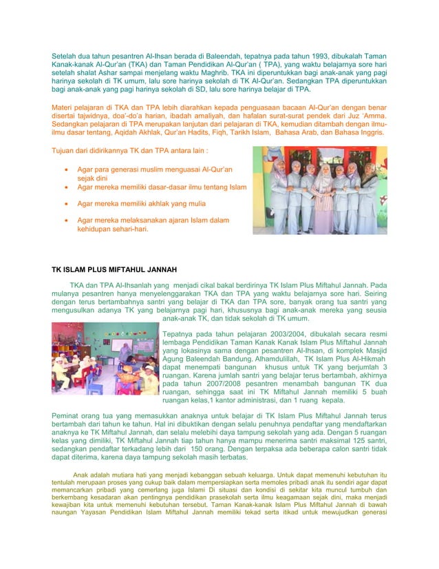 Tk miftahul jannah | PDF