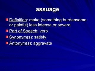 Tkm Vocab1 Ab Notes | PPT