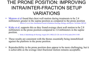 Immobilization and setup for Prone Breast Radiotherapy- A Therapist ...