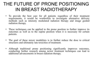 Immobilization and setup for Prone Breast Radiotherapy- A Therapist ...