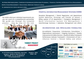 Hospital Consultancy - HealthTree Services | PDF