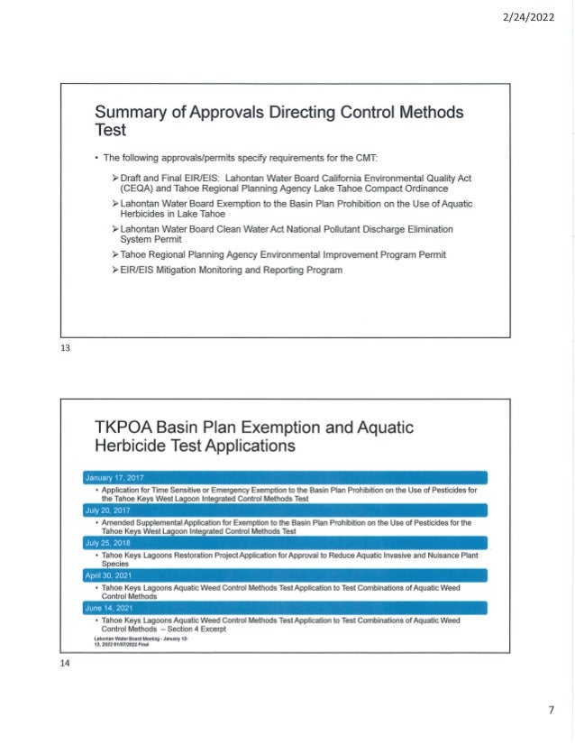 TKPOA Control Methods Test (CMT) Town Hall Forum 02 24-2022 | PDF