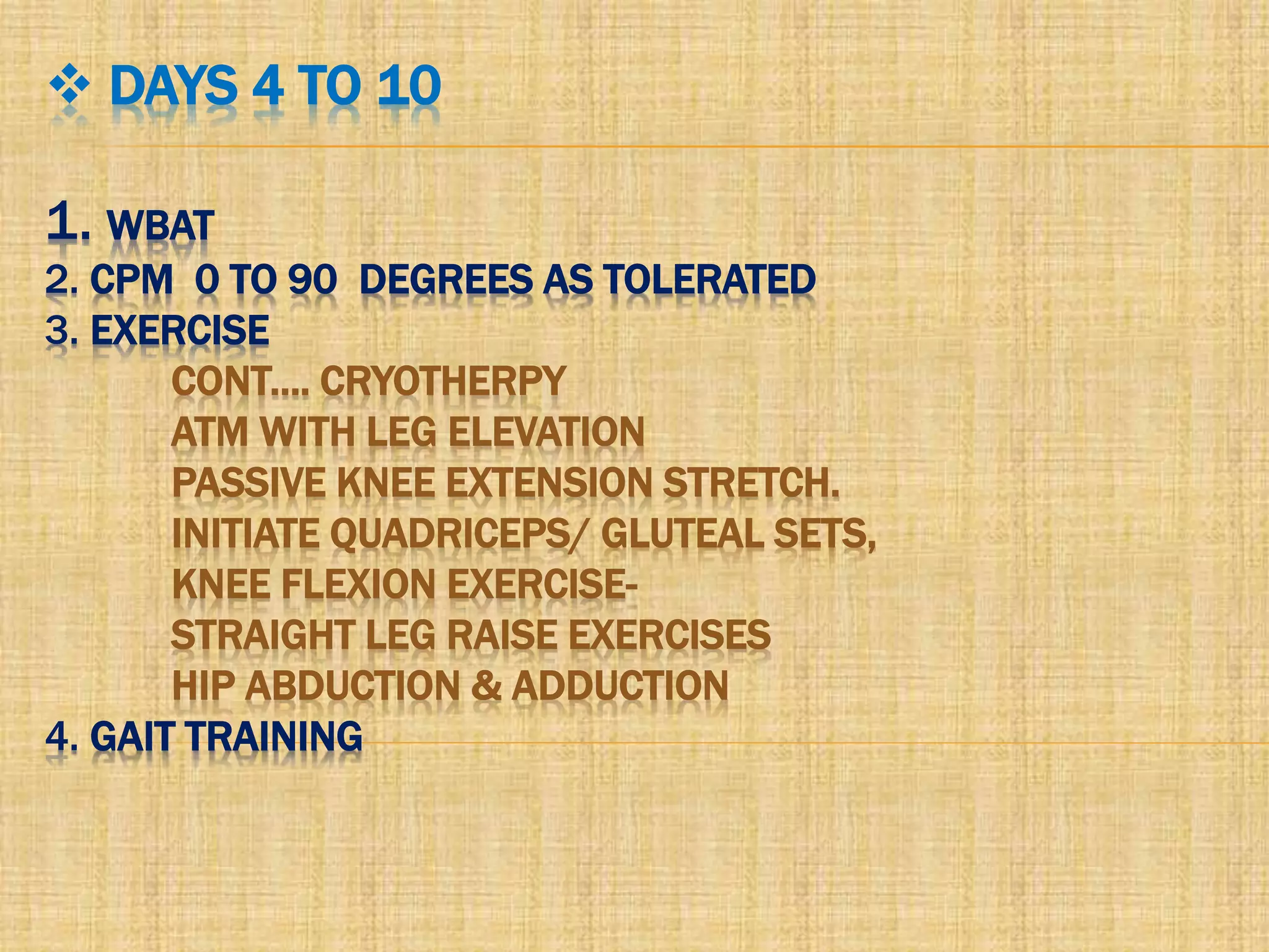 Total Knee Replacement (TKR) | PPT