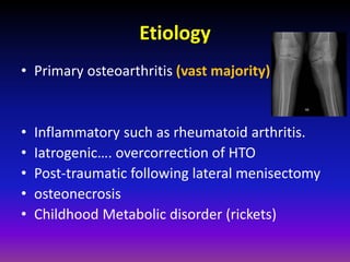 TKR in valgus knee.pptx