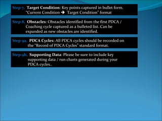 Toyota Kata Roadmap - BGI | PPT