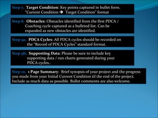 Toyota Kata Roadmap - BGI | PPT