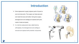 management total knee replacement tkr thr | PPTX