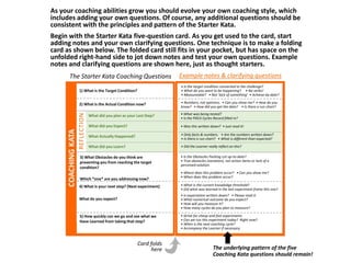 The Toyota Kata Starter Kata | PPTX | Science