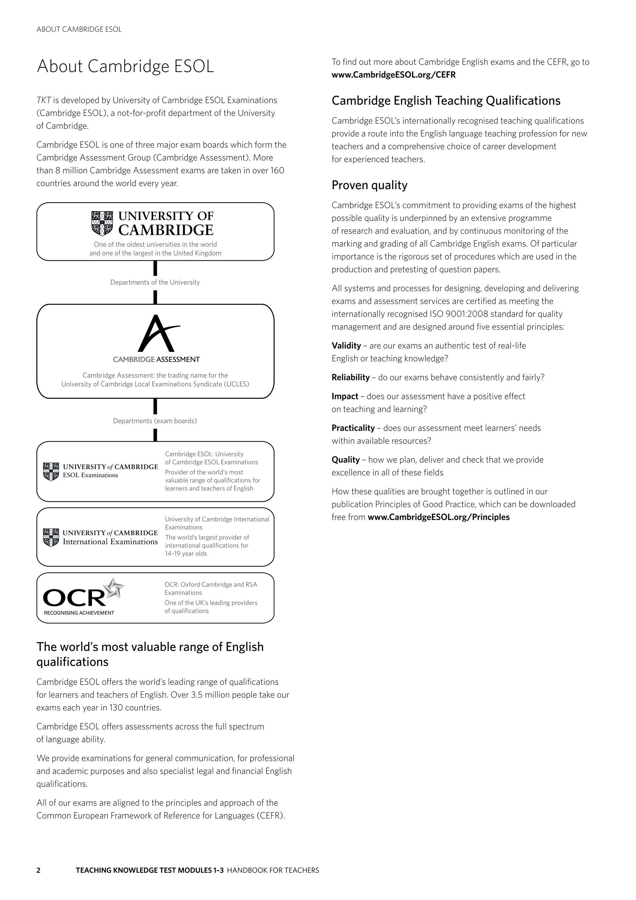 Tkt 1-3-handbook | PDF