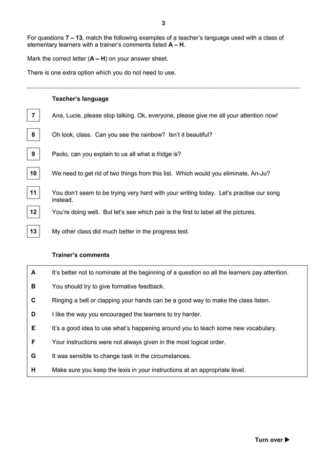 TKT - Module 1.pdf | Educational Assessment | Education
