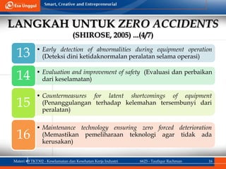 TKT302 #7 - Pengelolaan Untuk Zero Accident.pptx