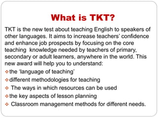 Tkt description | PPT