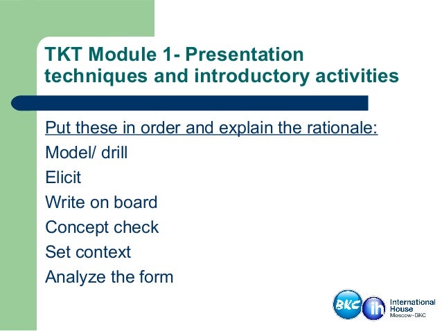 TKT exam presentation Olga Connolly BKC-IH Moscow