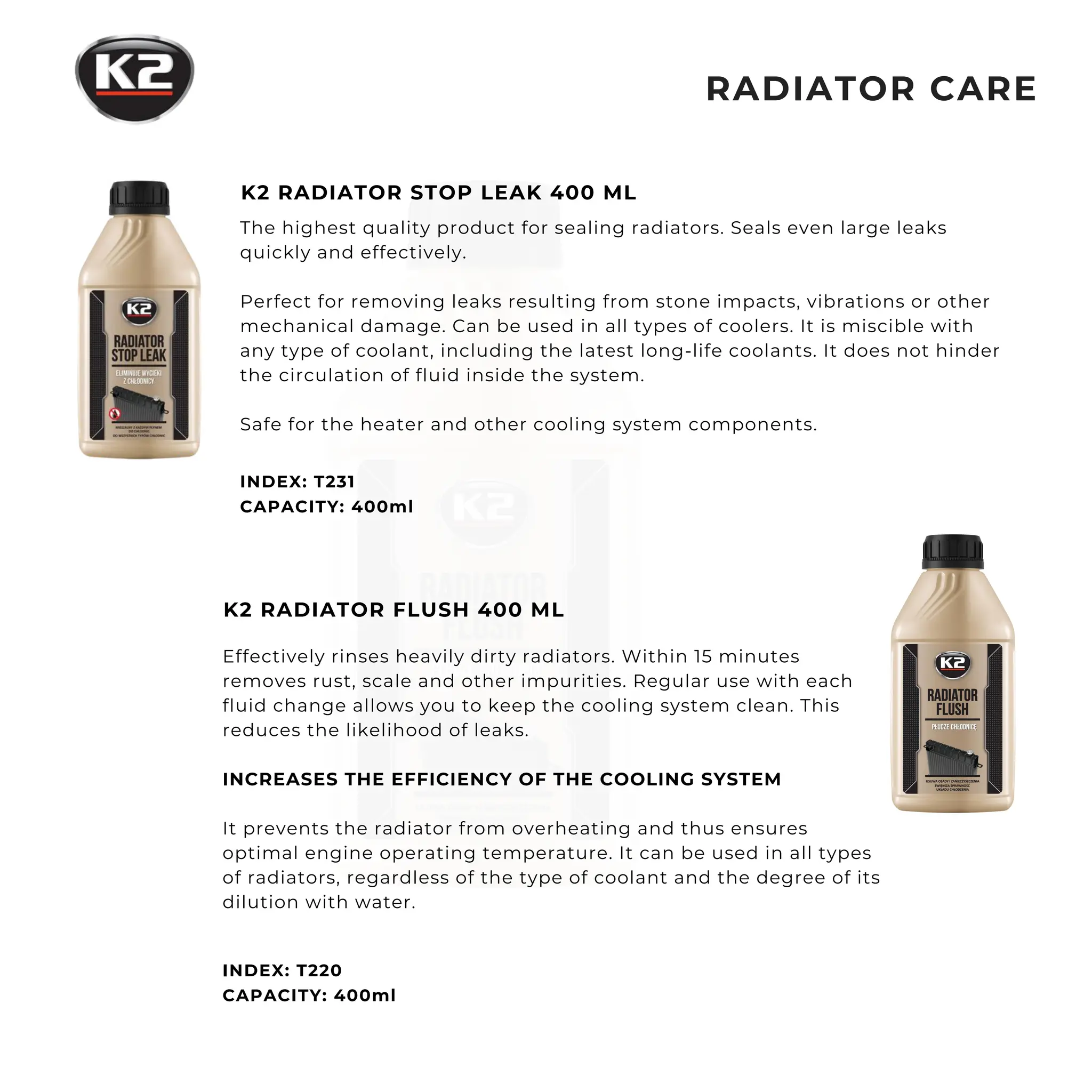 K2 KULER | Universal coolant with very high operating parameters | PDF