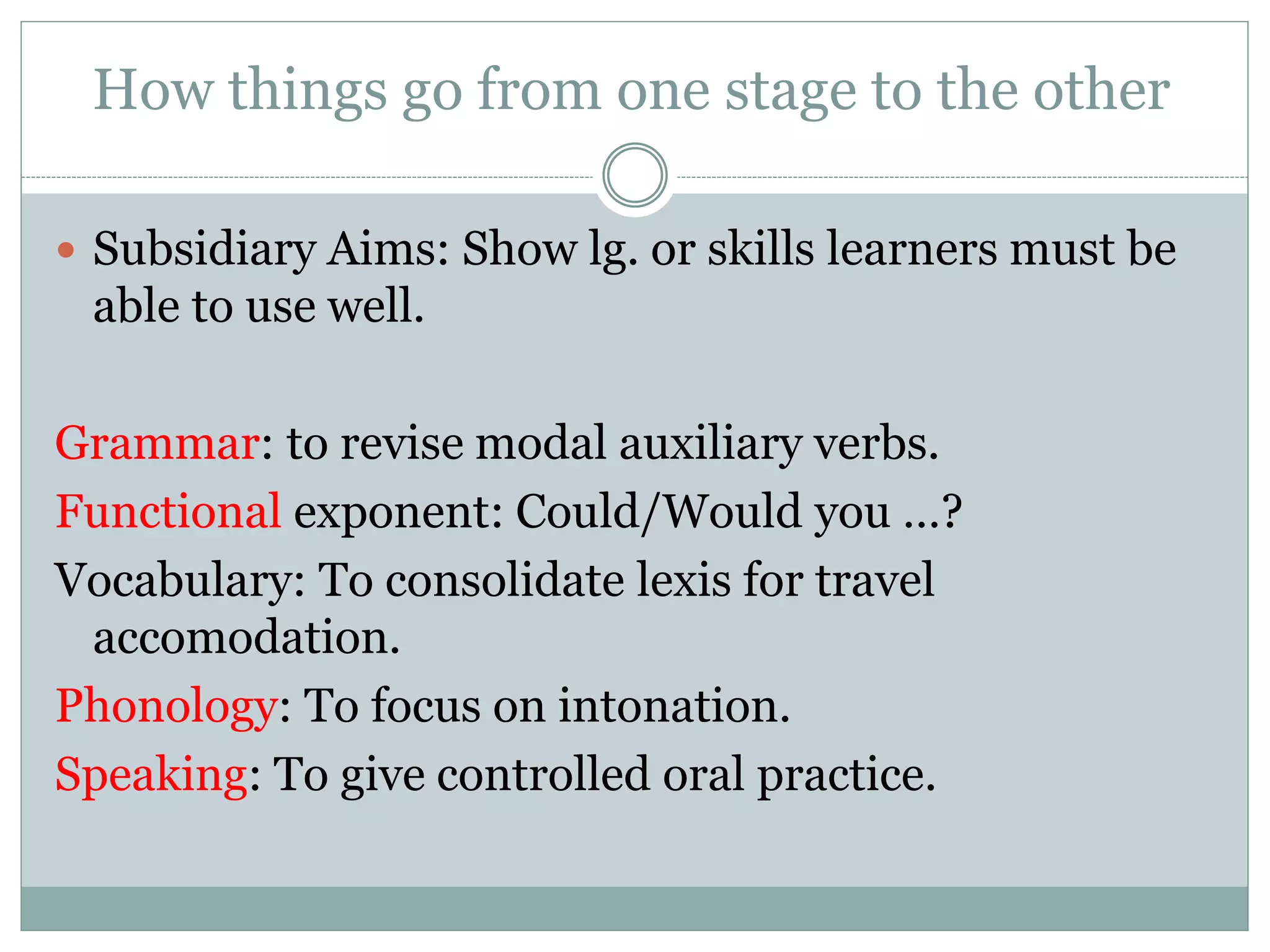 Tkt module 2. part 1. unit 18 | PPTX