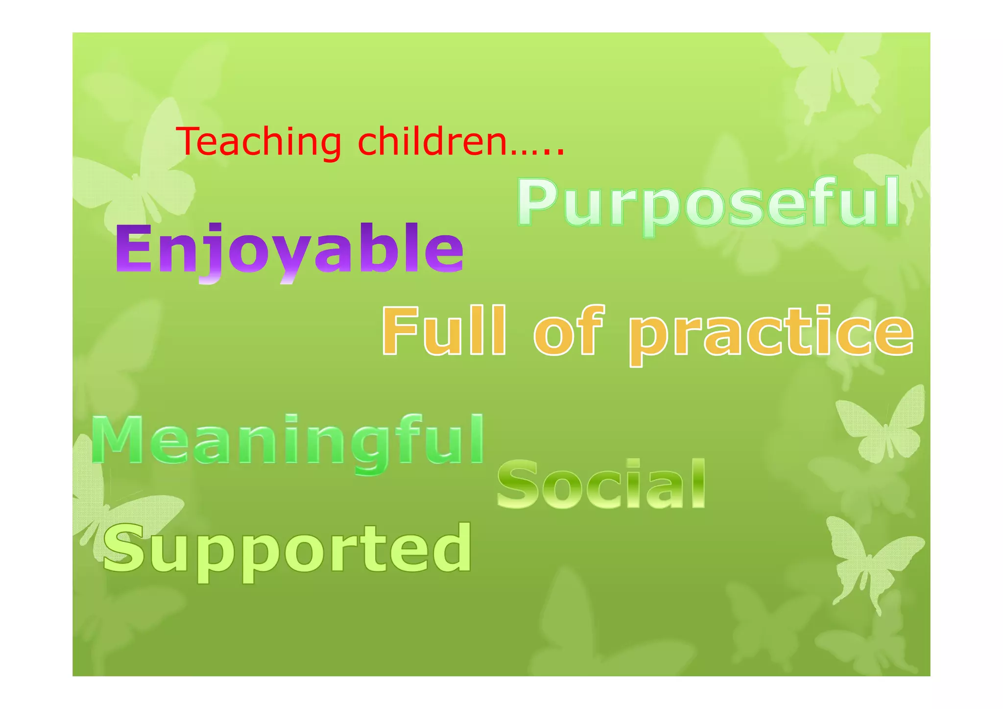 TKT: Young learners session 1 | PDF