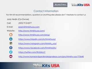 TKUSA Appliance Trim Kit Buying Guide | PPT