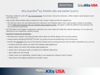 TKUSA Appliance Trim Kit Buying Guide | PPT