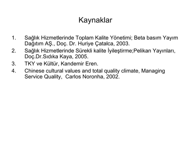 toplam kalite yonetimi ve kultur | PPT toplam kalite yonetimi ve kultur | PPT