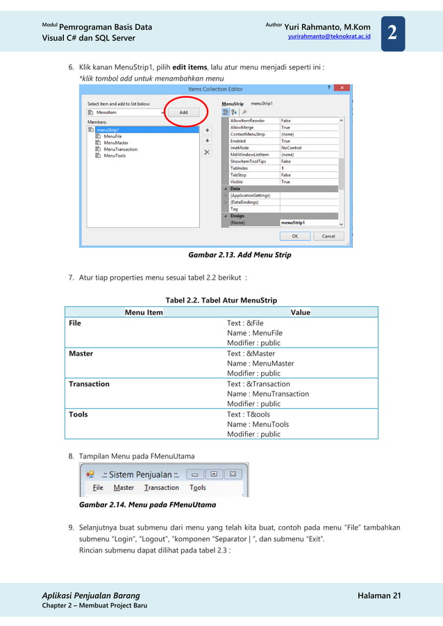 Chapter 02 - Pembuatan Projek Baru | PDF