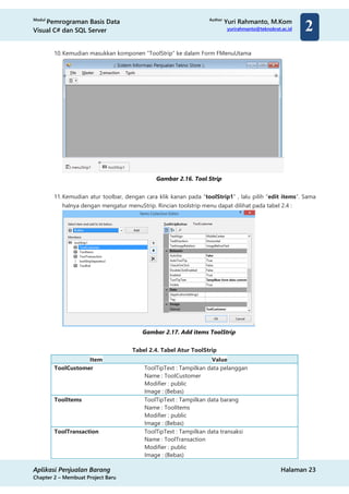Chapter 02 - Pembuatan Projek Baru | PDF