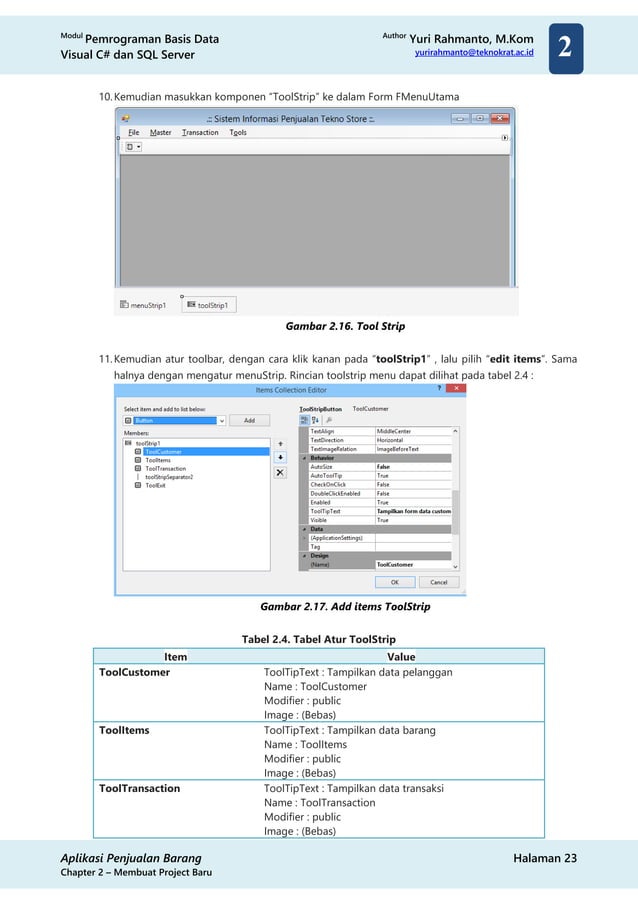 Chapter 02 - Pembuatan Projek Baru | PDF