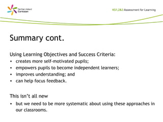 T&L Success Criteria | PPT