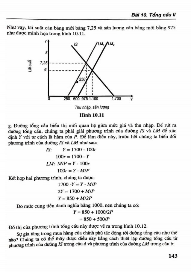 huong dan giai bai tap kinh te vĩ mô phan 2 | PDF