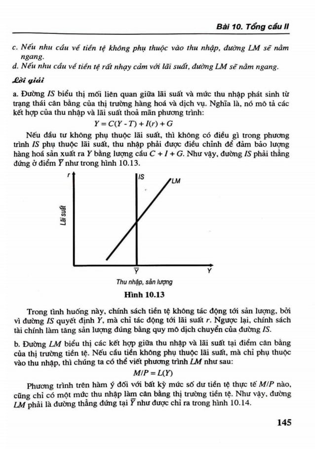 huong dan giai bai tap kinh te vĩ mô phan 2 | PDF