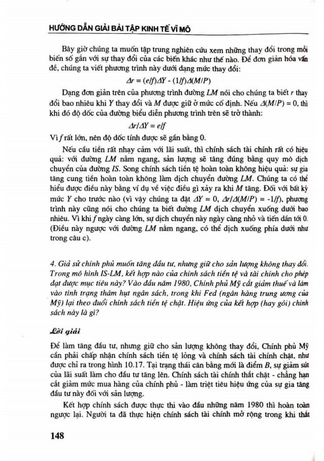 huong dan giai bai tap kinh te vĩ mô phan 2 | PDF