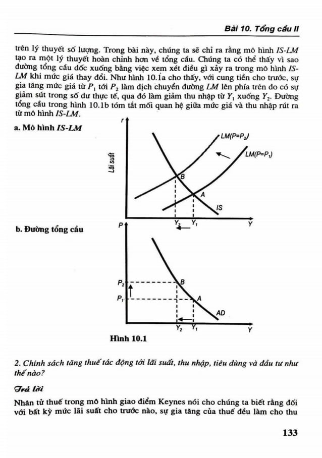 huong dan giai bai tap kinh te vĩ mô phan 2 | PDF