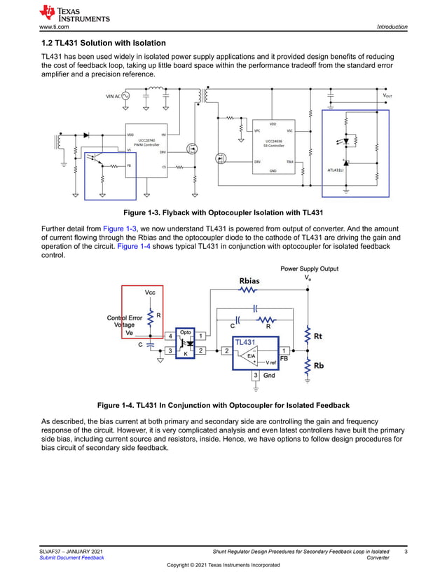TL431 - Shunt Regulator Design Procedures for Secondary.pdf