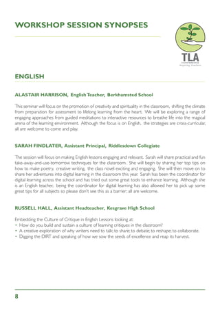 #TLAB14 Conference Programme | PDF
