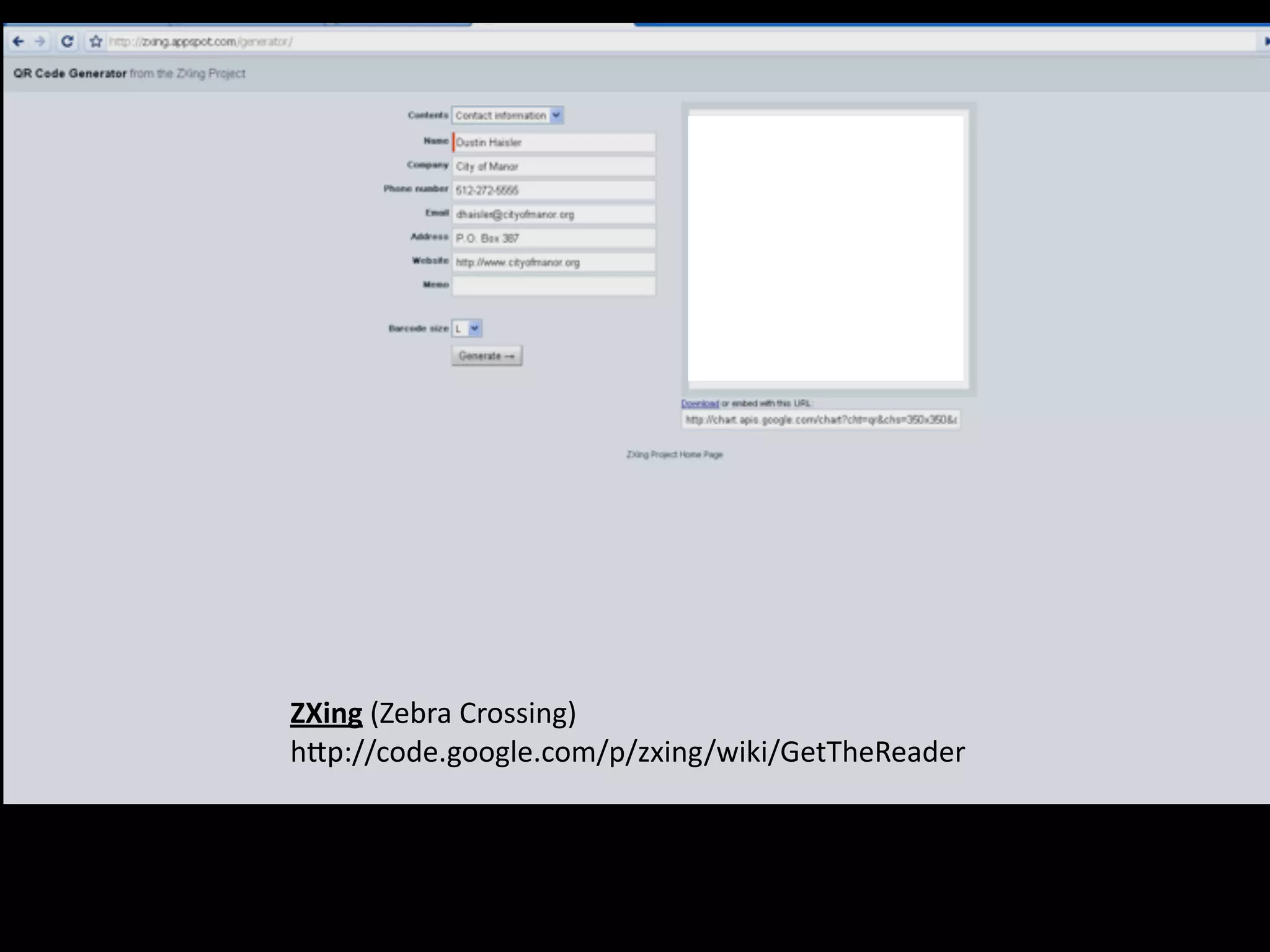 TLA Presentation on QR-codes | KEY